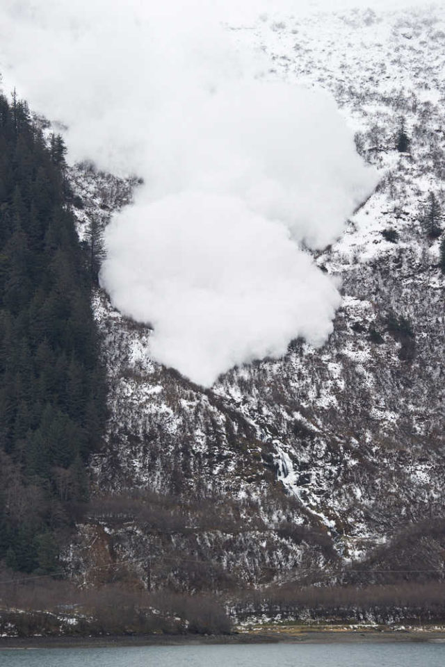 Photo: Avalanche blasting | Juneau Empire