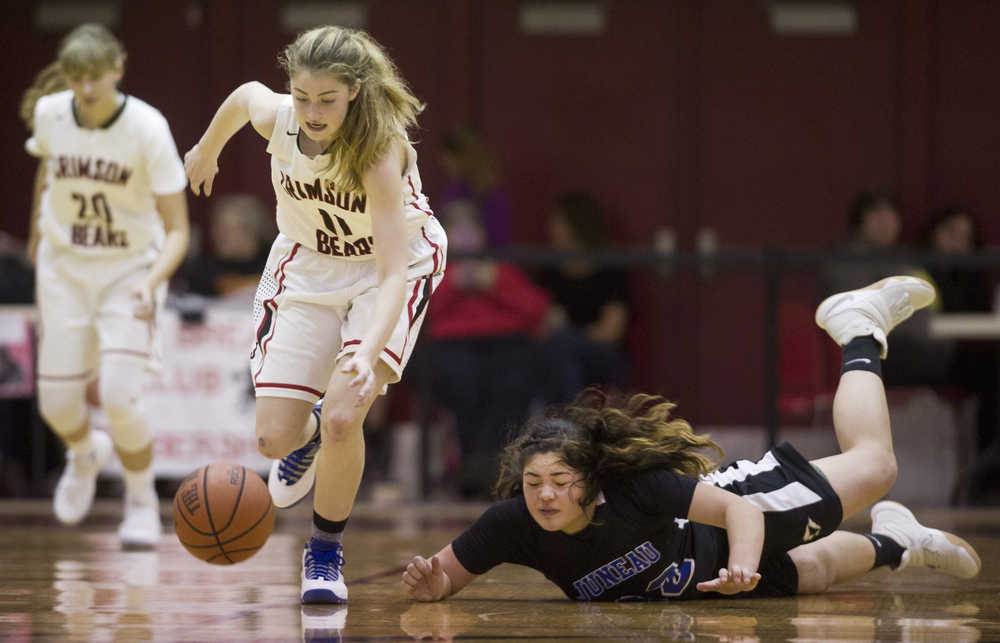 Crimson Bears girls set tone over Falcons | Juneau Empire