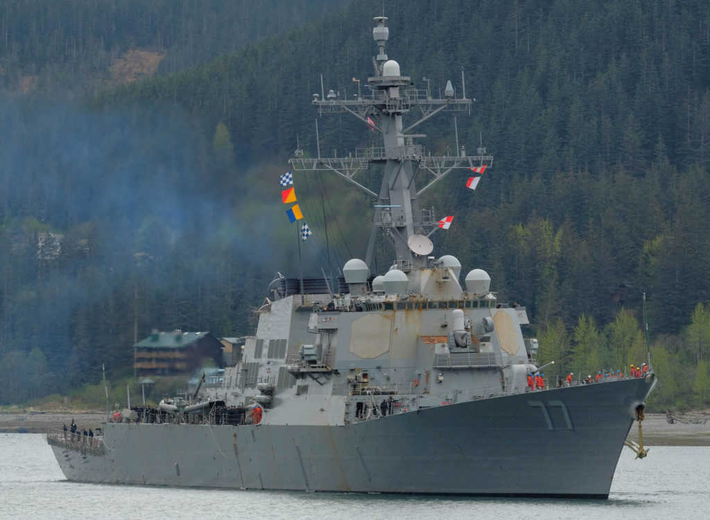 Photos: USS O’Kane arrives | Juneau Empire