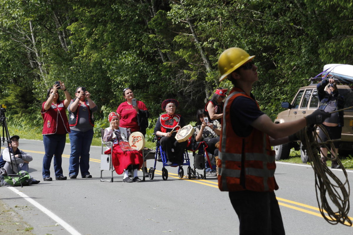 Restored totem pole back home at Auke Rec | Juneau Empire