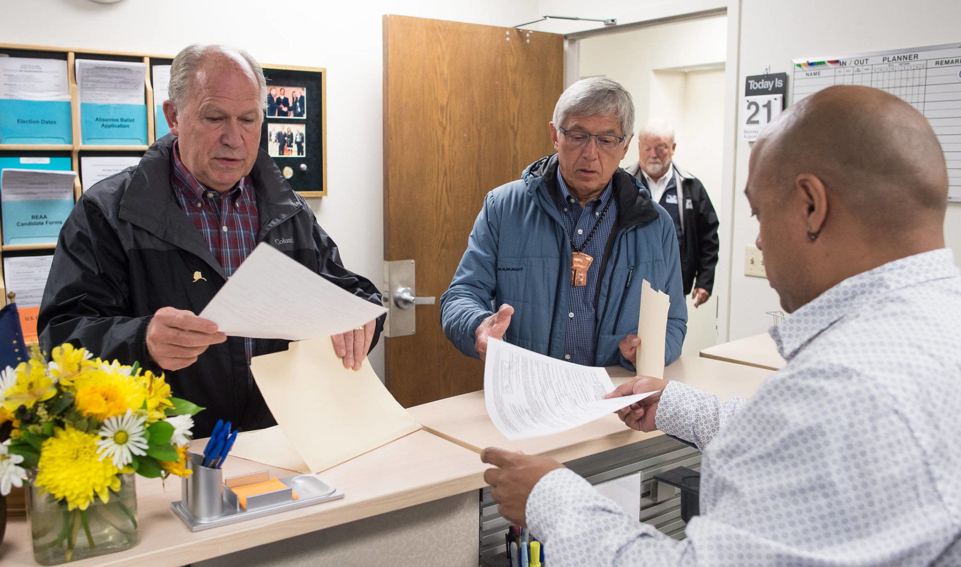 Walker, Mallott file for re-election | Juneau Empire