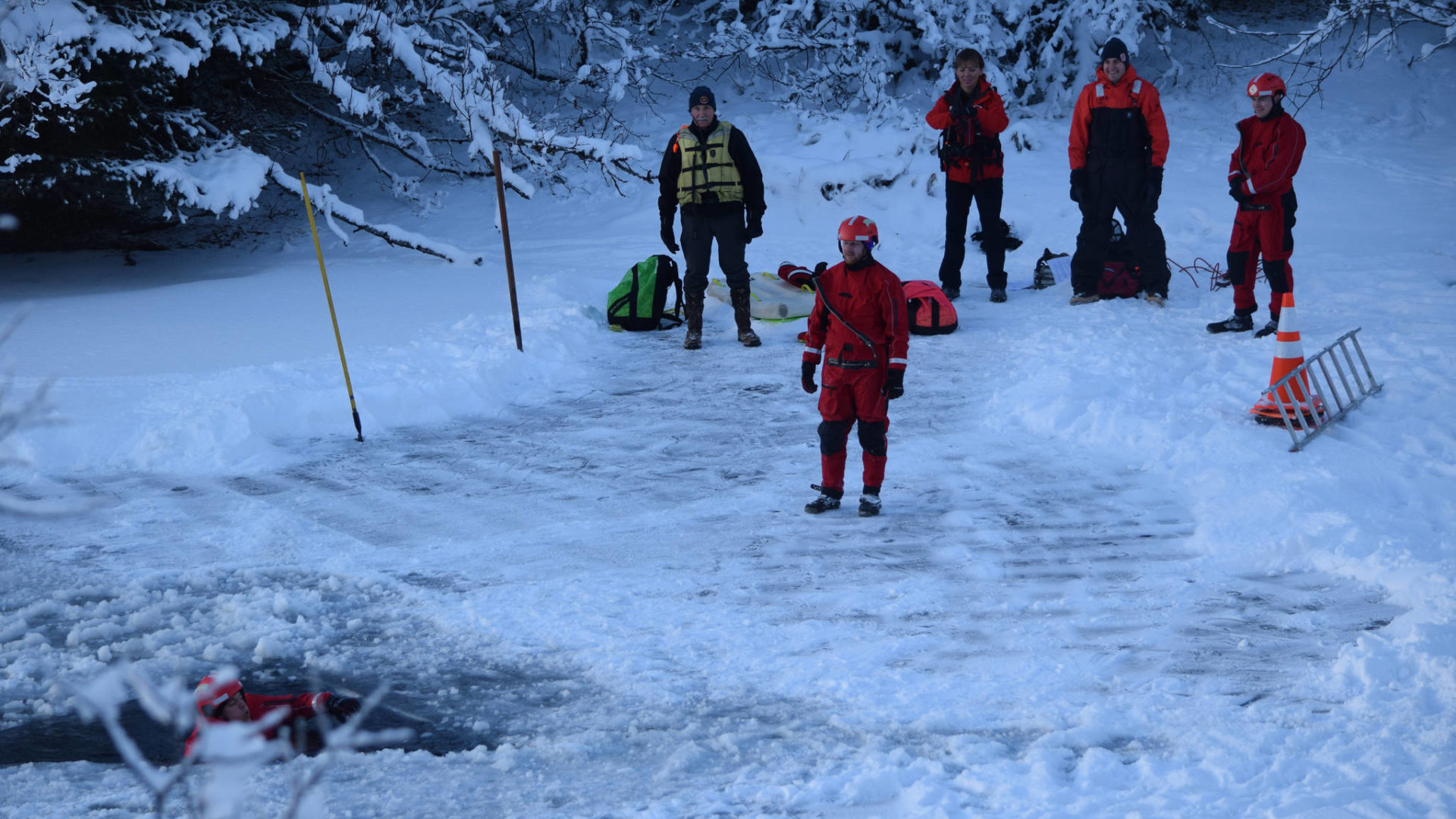 Capital City Fire and Rescue schools Juneau on ice safety | Juneau Empire