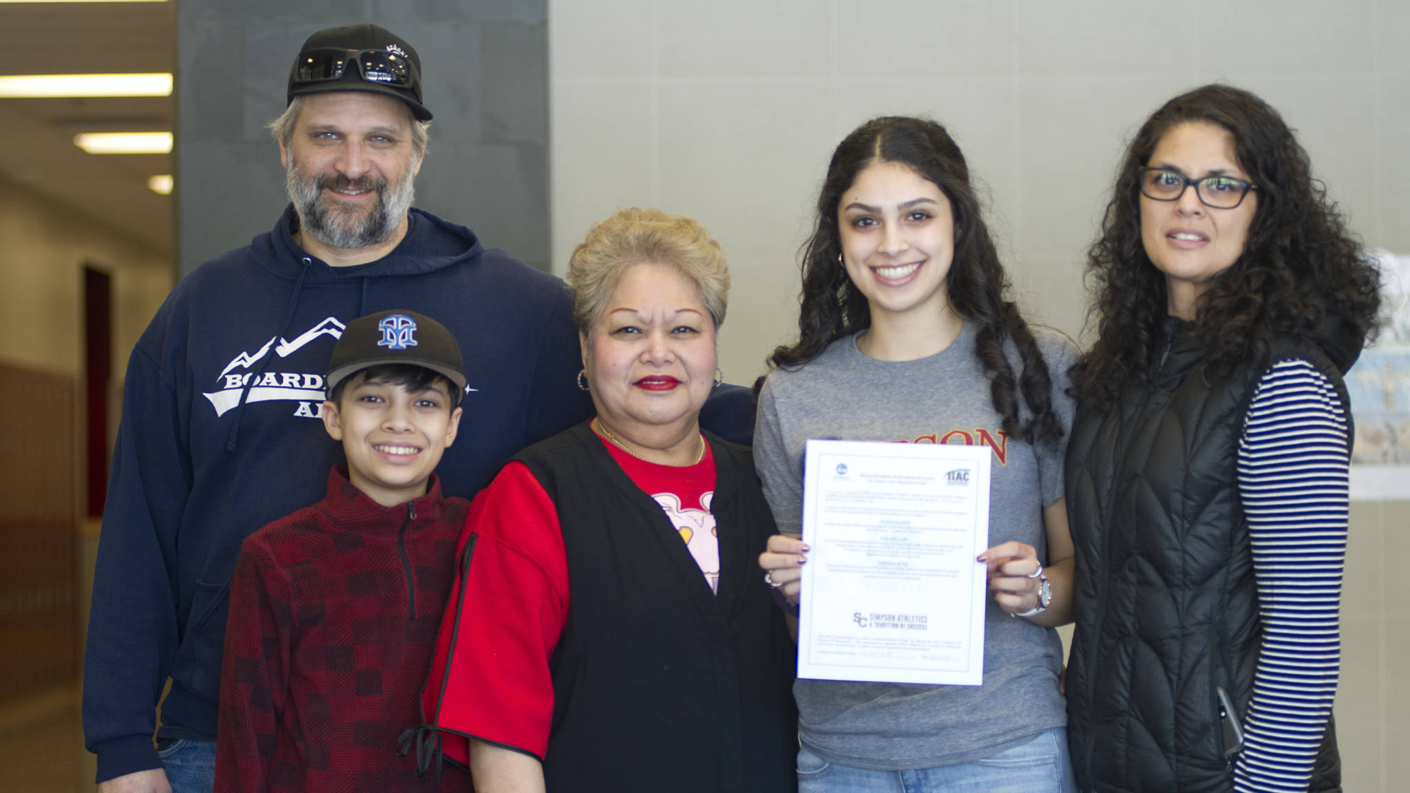 Saceda-Hurt signs with Simpson College | Juneau Empire