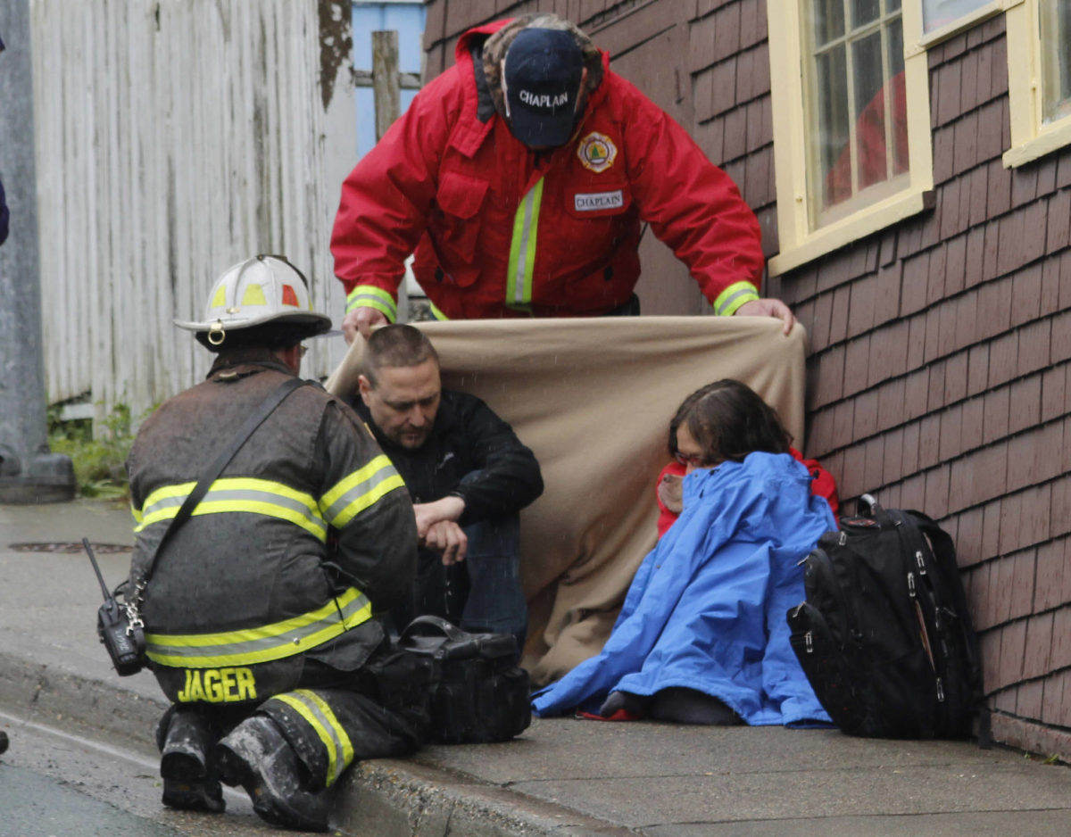 Two escape unharmed from fire at downtown home | Juneau Empire