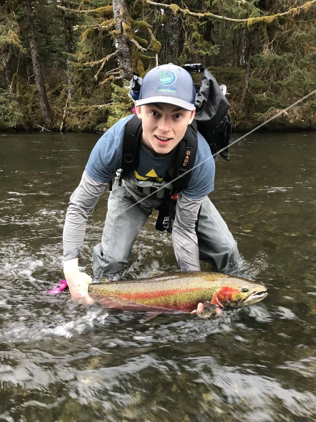 Hunting for fish in Alaska’s steelhead-bearing rivers and streams ...