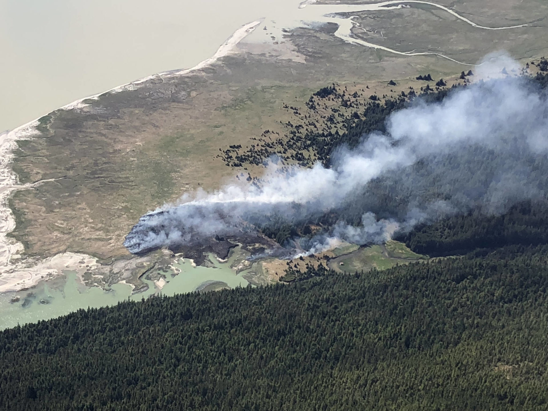 Forest Service fighting 56-acres wildfire north of Juneau | Juneau Empire