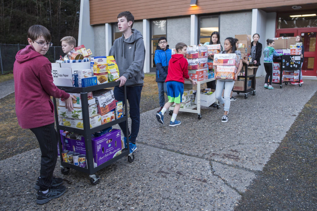 School food drives exceed expectations | Juneau Empire