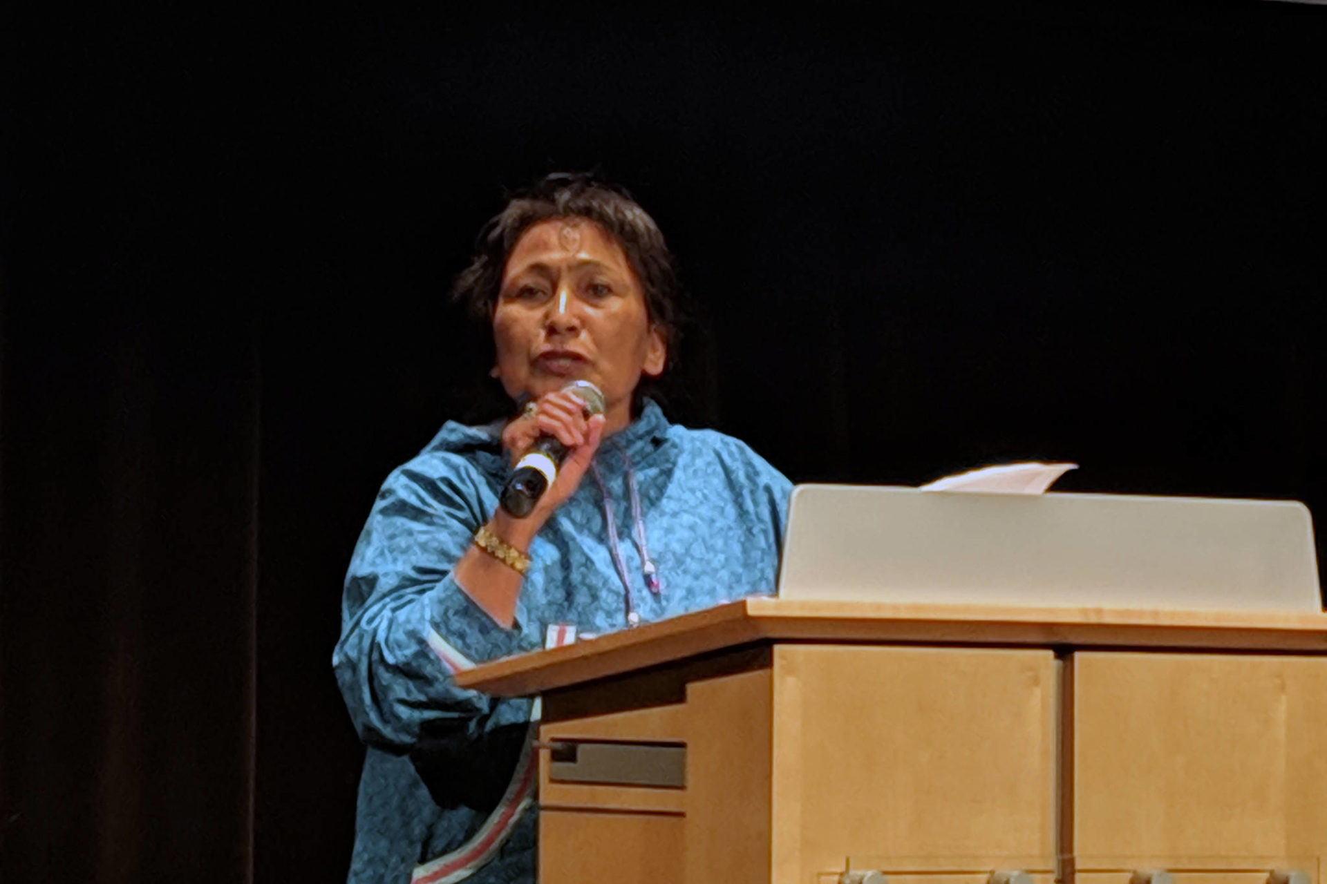 First lady makes speaking debut at women’s conference | Juneau Empire