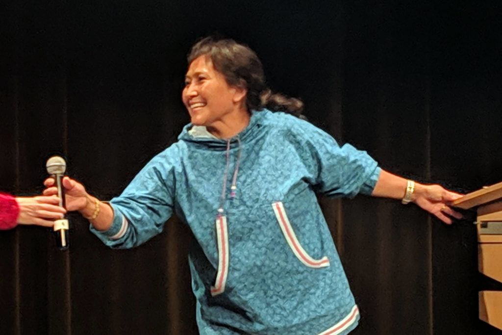 First lady makes speaking debut at women’s conference | Juneau Empire