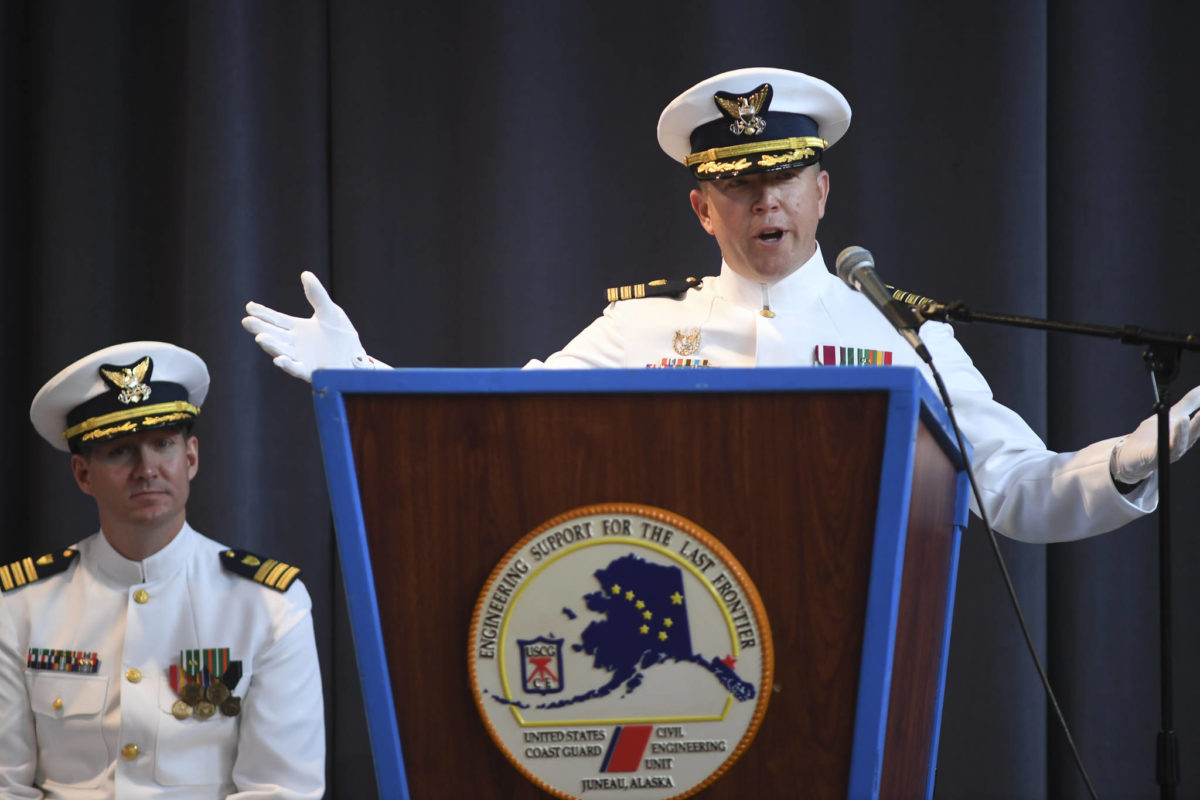 PHOTOS: Coast Guard Change of Command ceremony | Juneau Empire