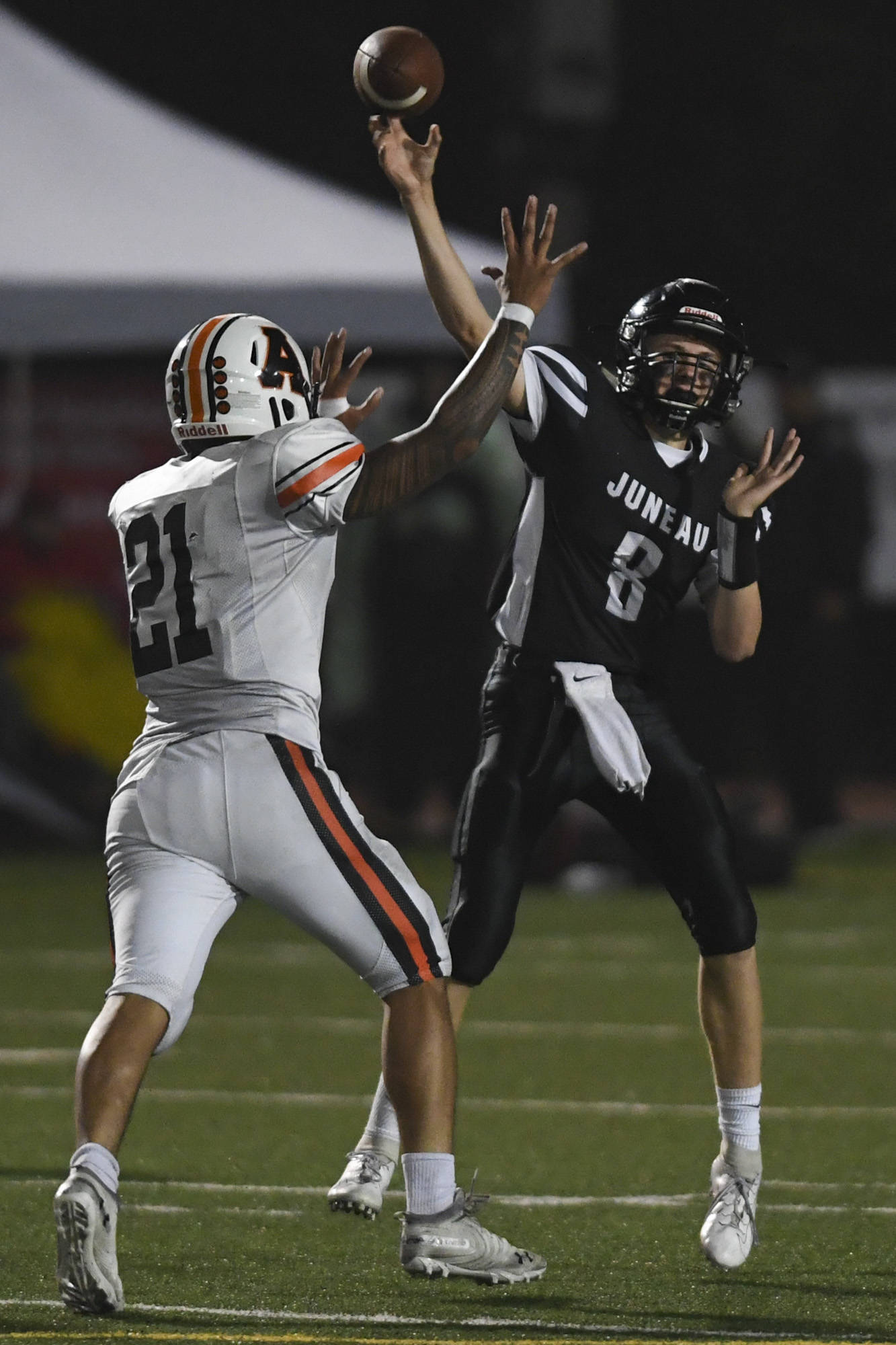 Catching up with Juneau football’s new quarterback, Noah Chambers ...