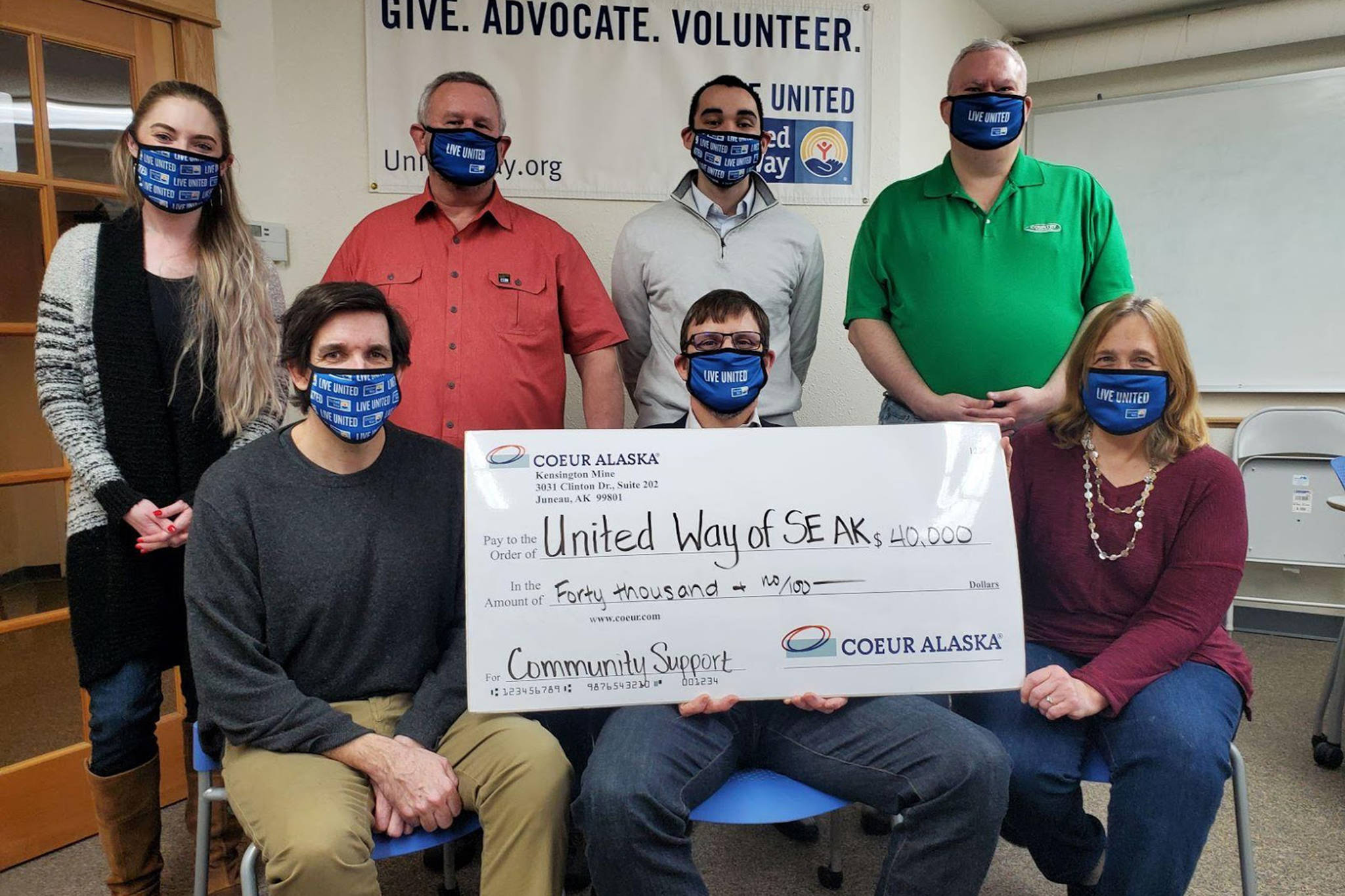 CoeurAlaska Kensington Mine raises $40K for United Way of Southeast ...
