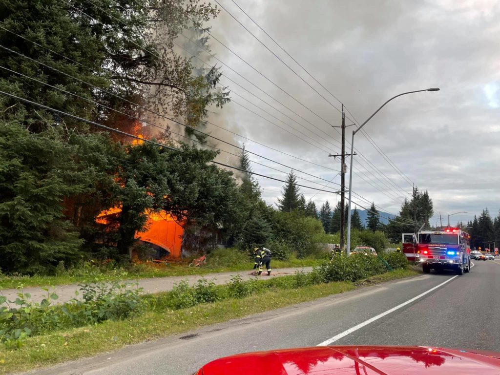 Capital City Fire/Rescue responds to structure fire | Juneau Empire