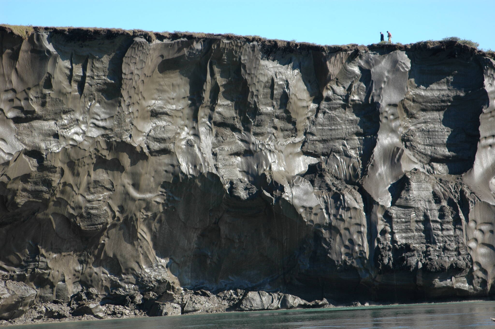 Alaska Science Forum: Far-north permafrost cliff is one of a kind ...