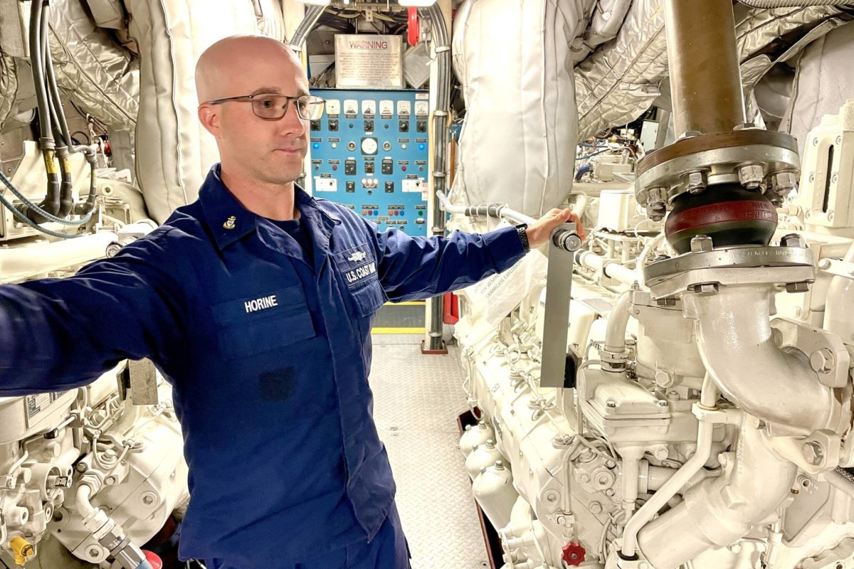 Tropical shark, Alaska home: Reef Shark replaces cutter Liberty ...