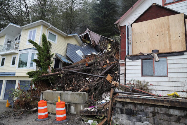 City’s portion of landslide cleanup finished | Juneau Empire