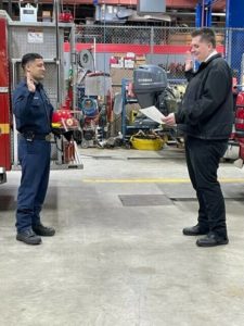 CCFR celebrates captain’s induction | Juneau Empire