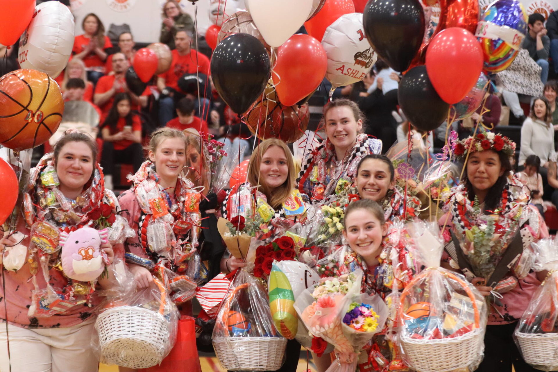 Emotions high for JDHS girls and boys basketball senior night | Juneau ...