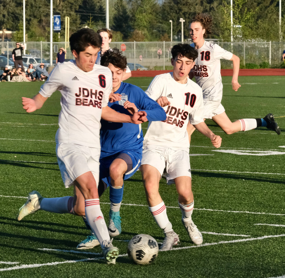 Crimson Bears soccer boys spoil Falcons senior night | Juneau Empire