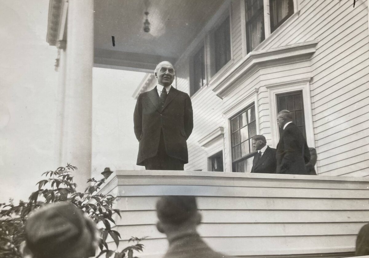 100 years ago Juneau got its first visit from a U.S. president — less than three weeks before ...