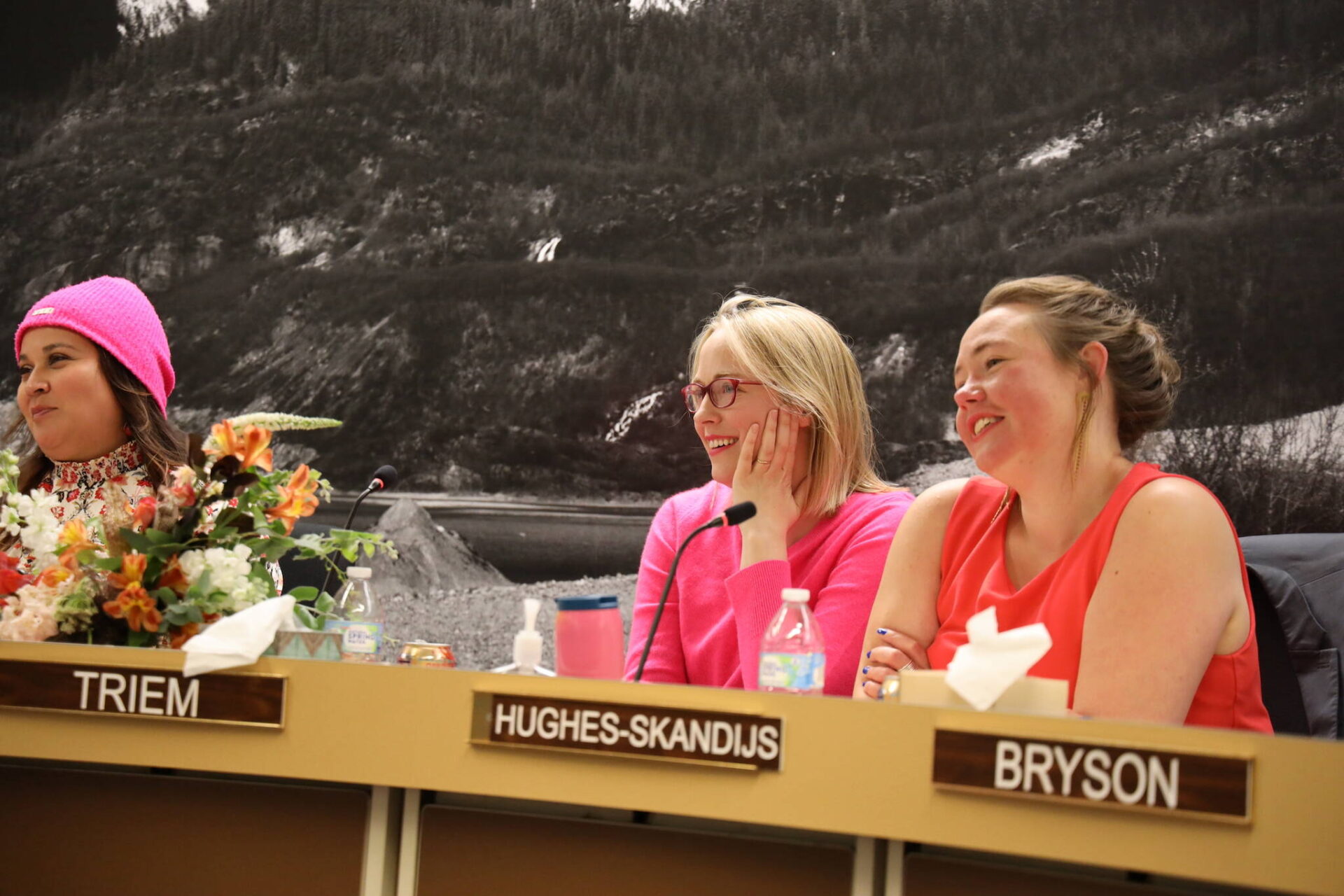 City in Pink: Assembly and administrators bid farewell to Carole Triem ...