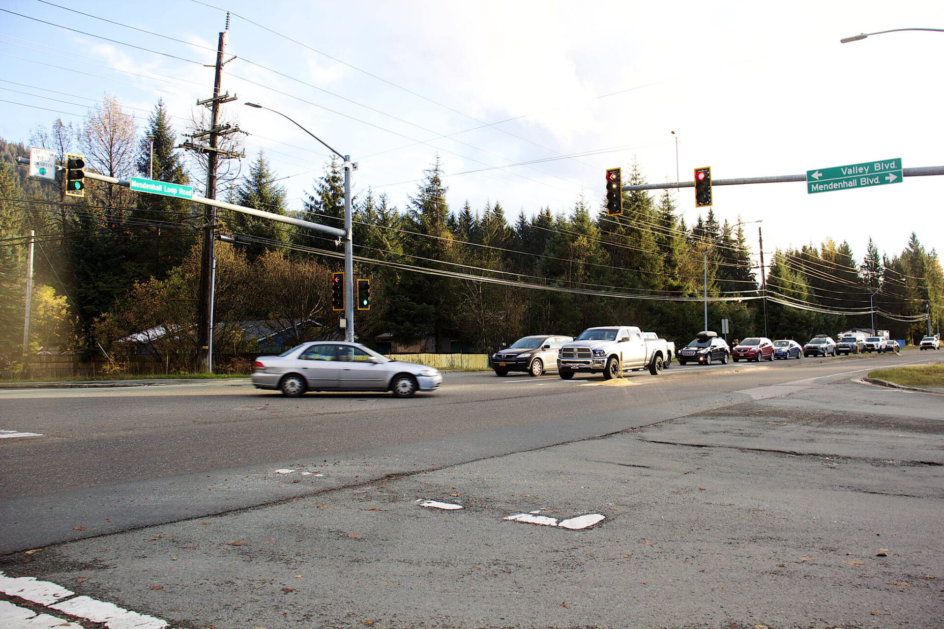 Sounding concerns about proposed new roundabout on Mendenhall Loop Road ...
