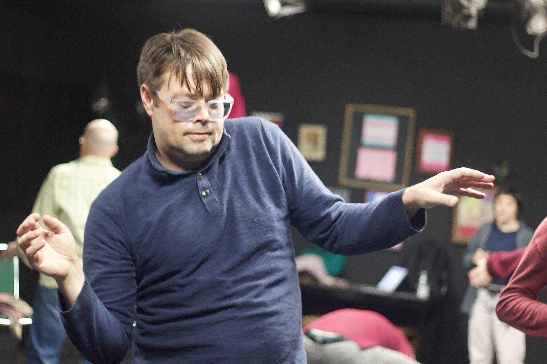 Class clowns: Getting a lesson in constructive comedy from actor in ...