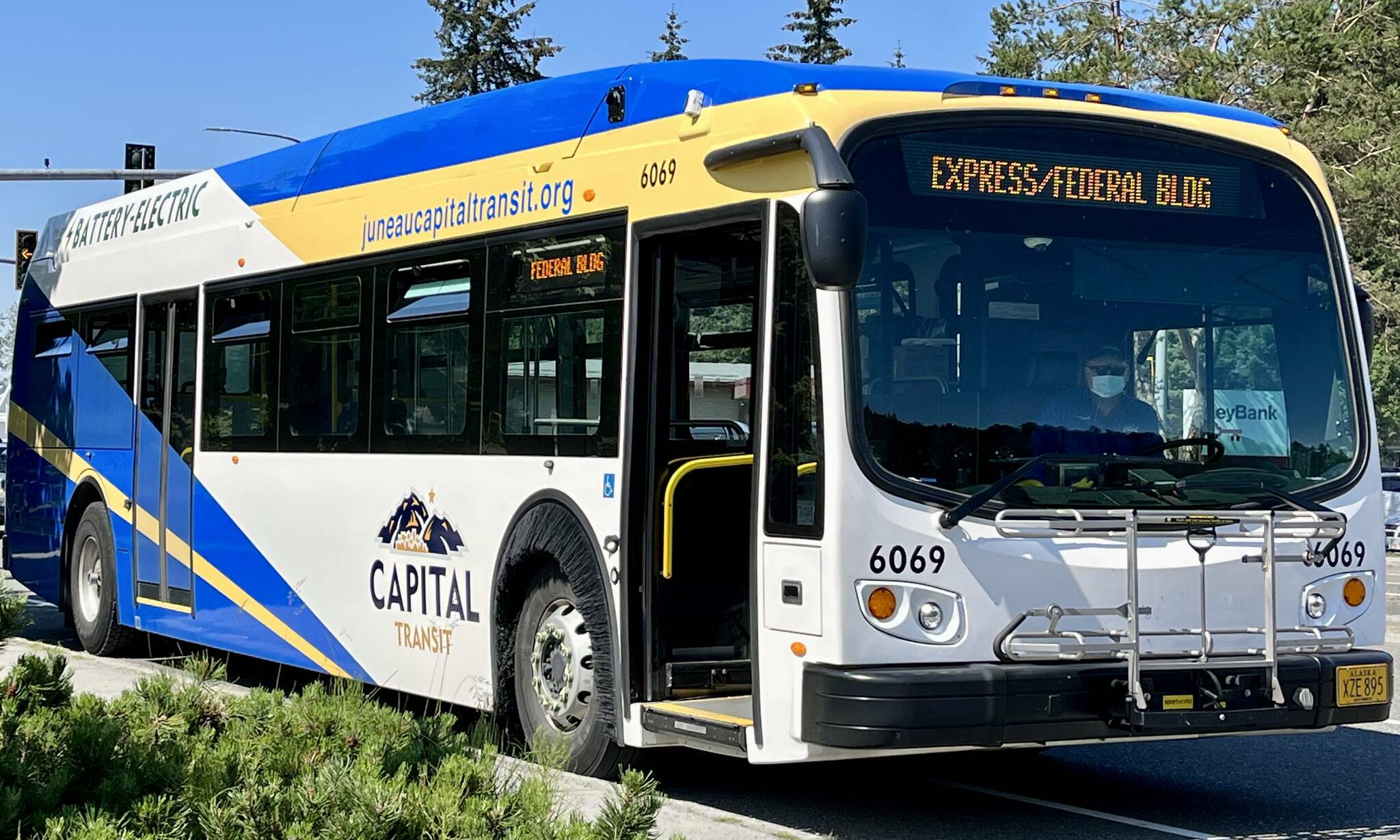 City looks at increasing buses between downtown and Mendenhall Glacier ...