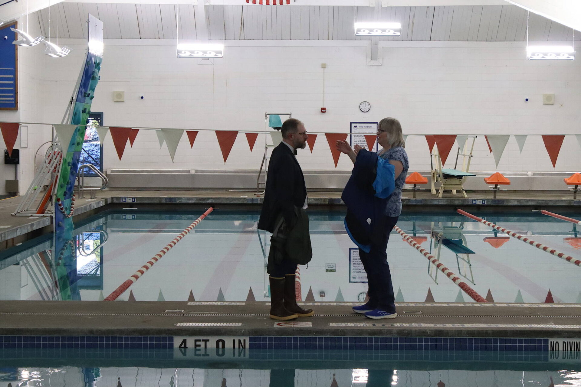 Ribbon-cutting for Augustus G. Brown Swimming Pool a blessing for ...