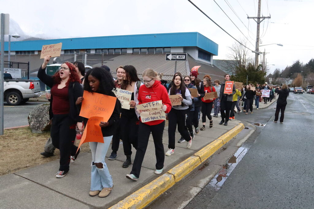 Juneau students take statewide protest for more education funding into ...