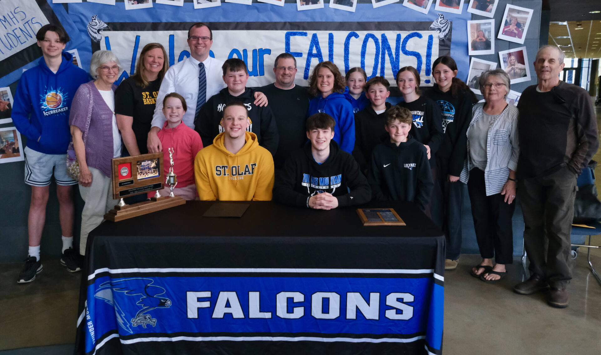 Thunder Mountain’s Sam Lockhart and James Polasky sign letters of ...