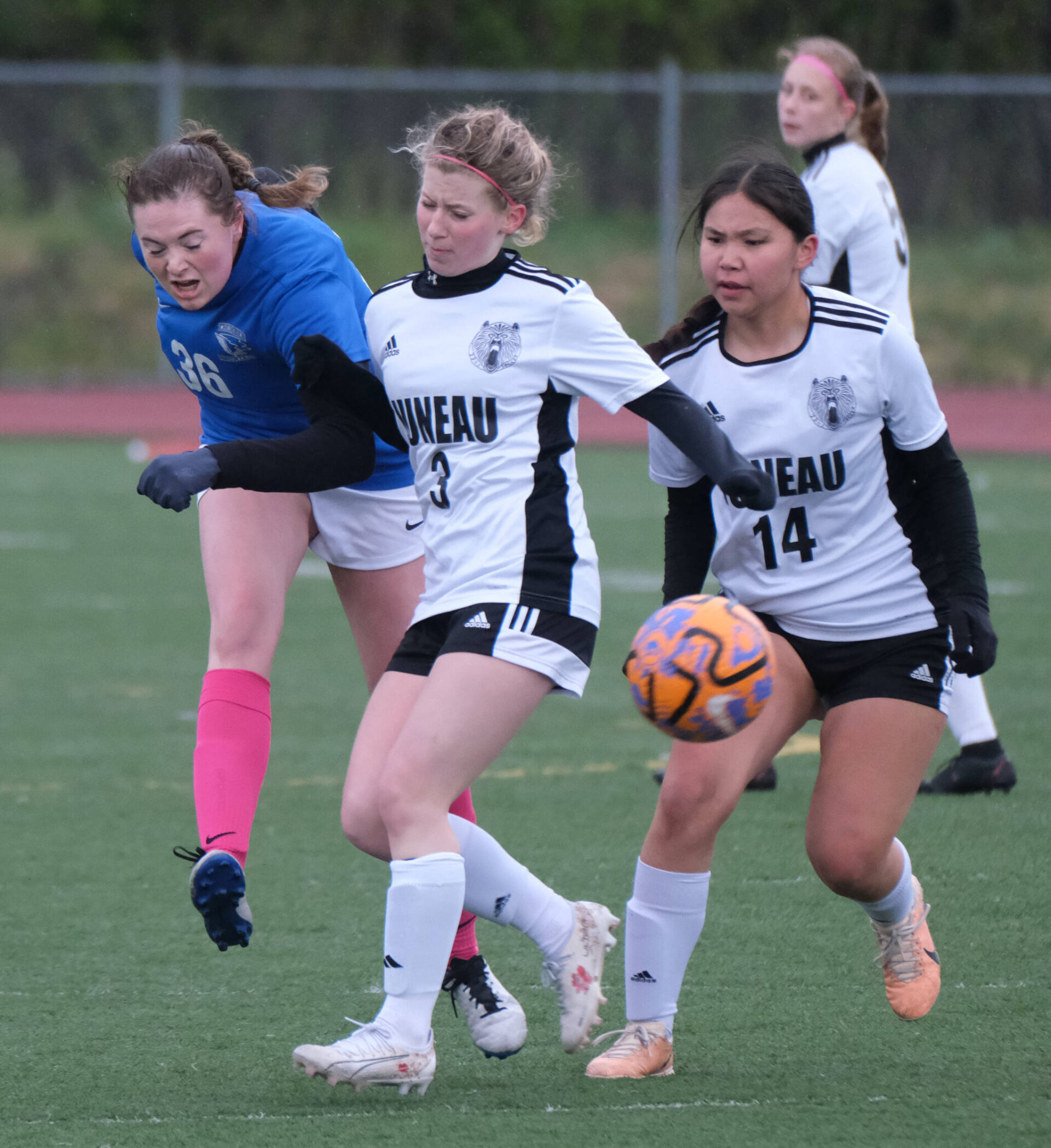 Thunder Mountain High School girls battle for soccer seniors in final ...