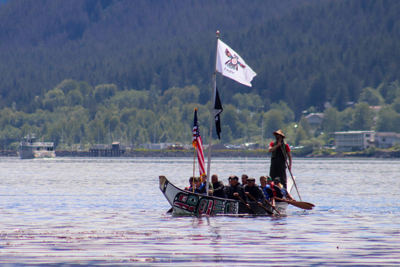 Paddling to Celebration in traditional canoes a journey of healing ...