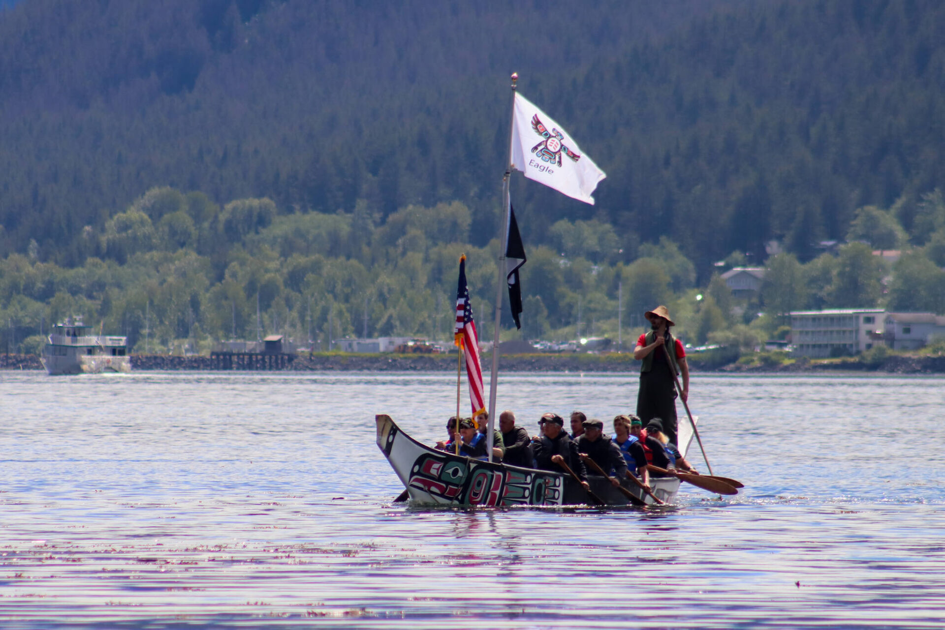 Paddling to Celebration in traditional canoes a journey of healing, remembrance and kinship ...