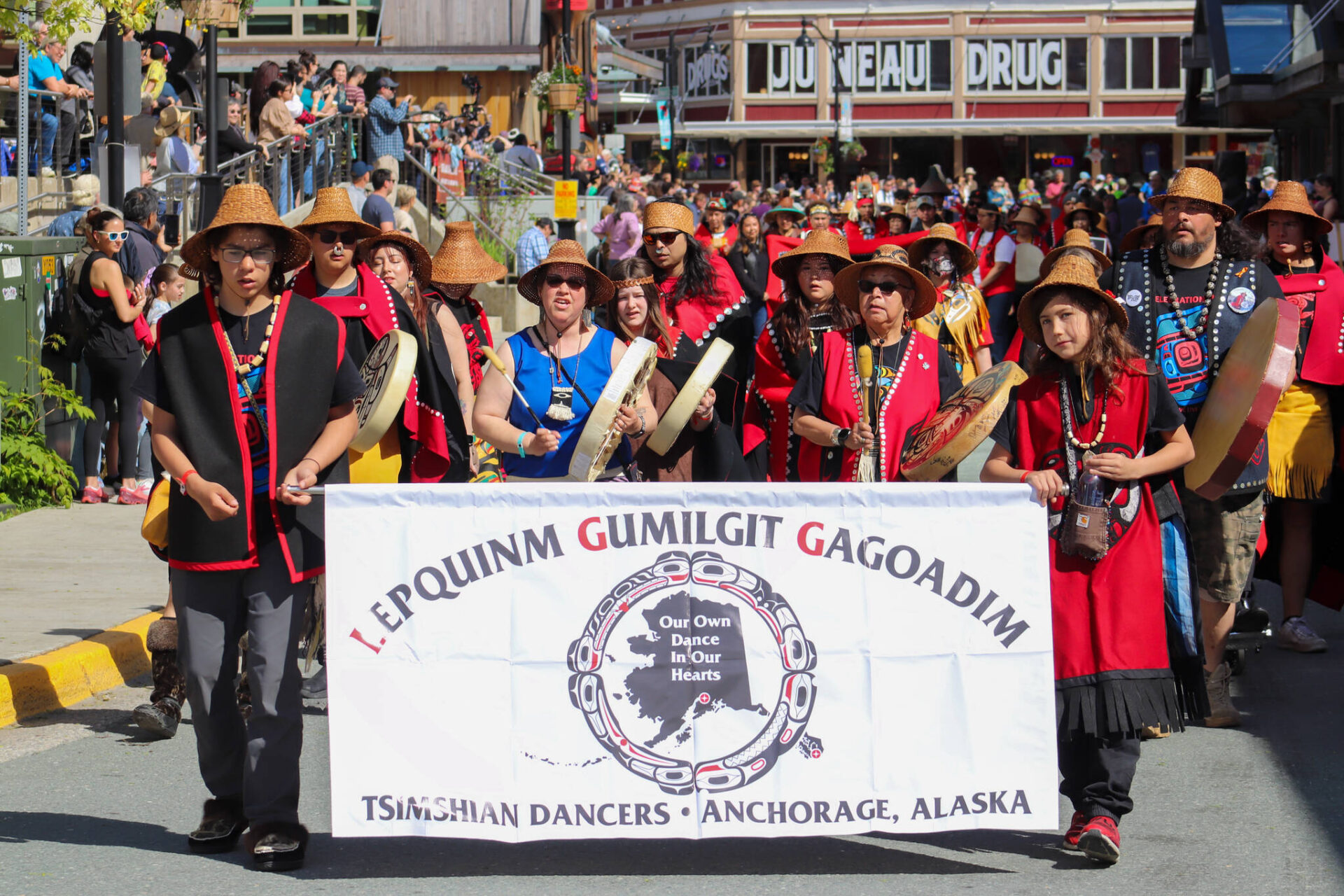Dancers parade through downtown on last day of Celebration | Juneau Empire