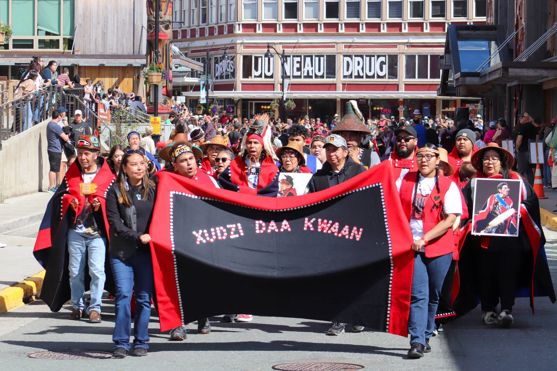 Dancers parade through downtown on last day of Celebration | Juneau Empire