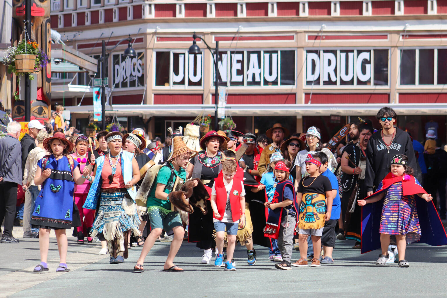 Dancers parade through downtown on last day of Celebration | Juneau Empire