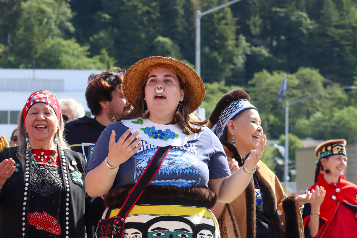Dancers parade through downtown on last day of Celebration | Juneau Empire