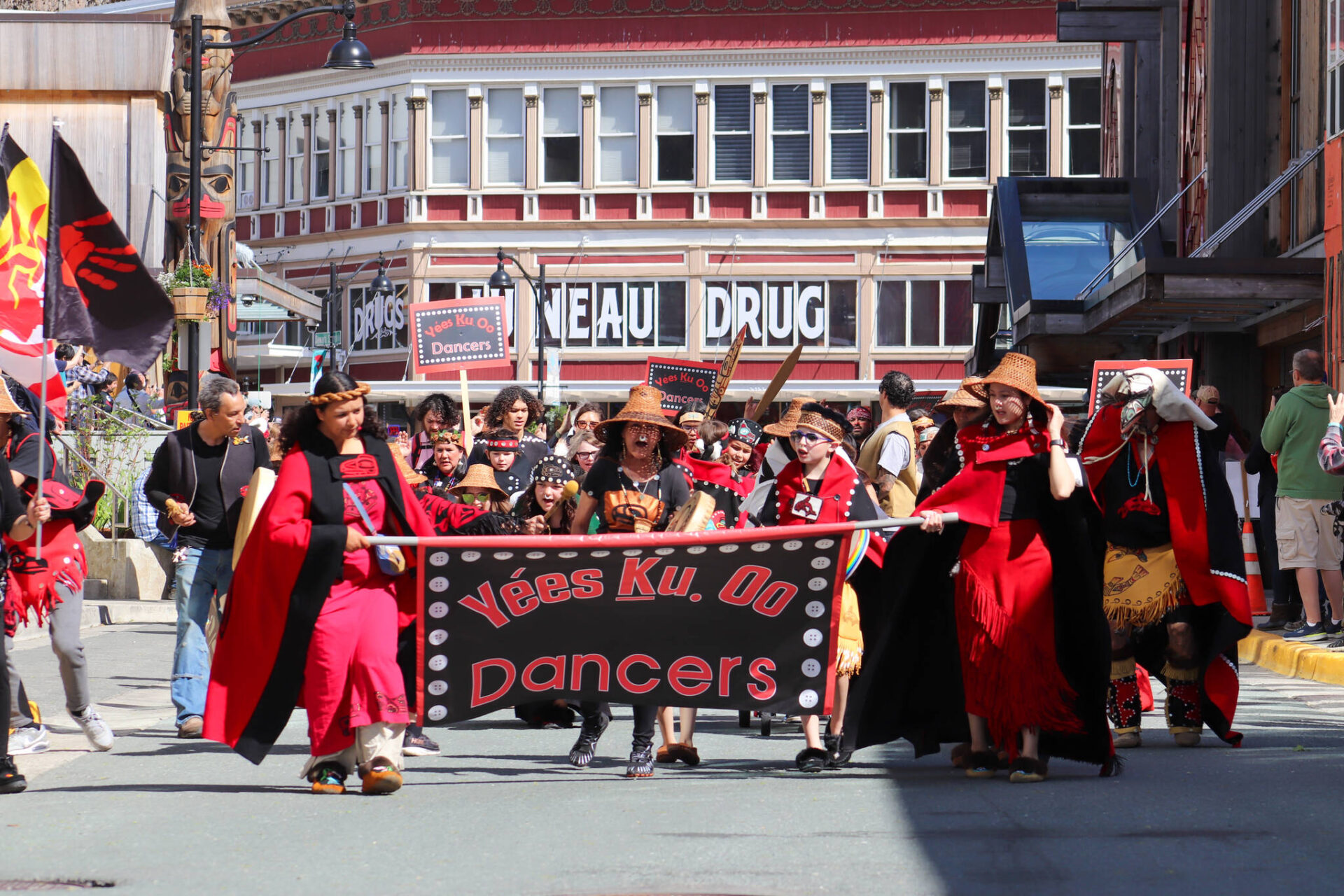 Dancers parade through downtown on last day of Celebration | Juneau Empire