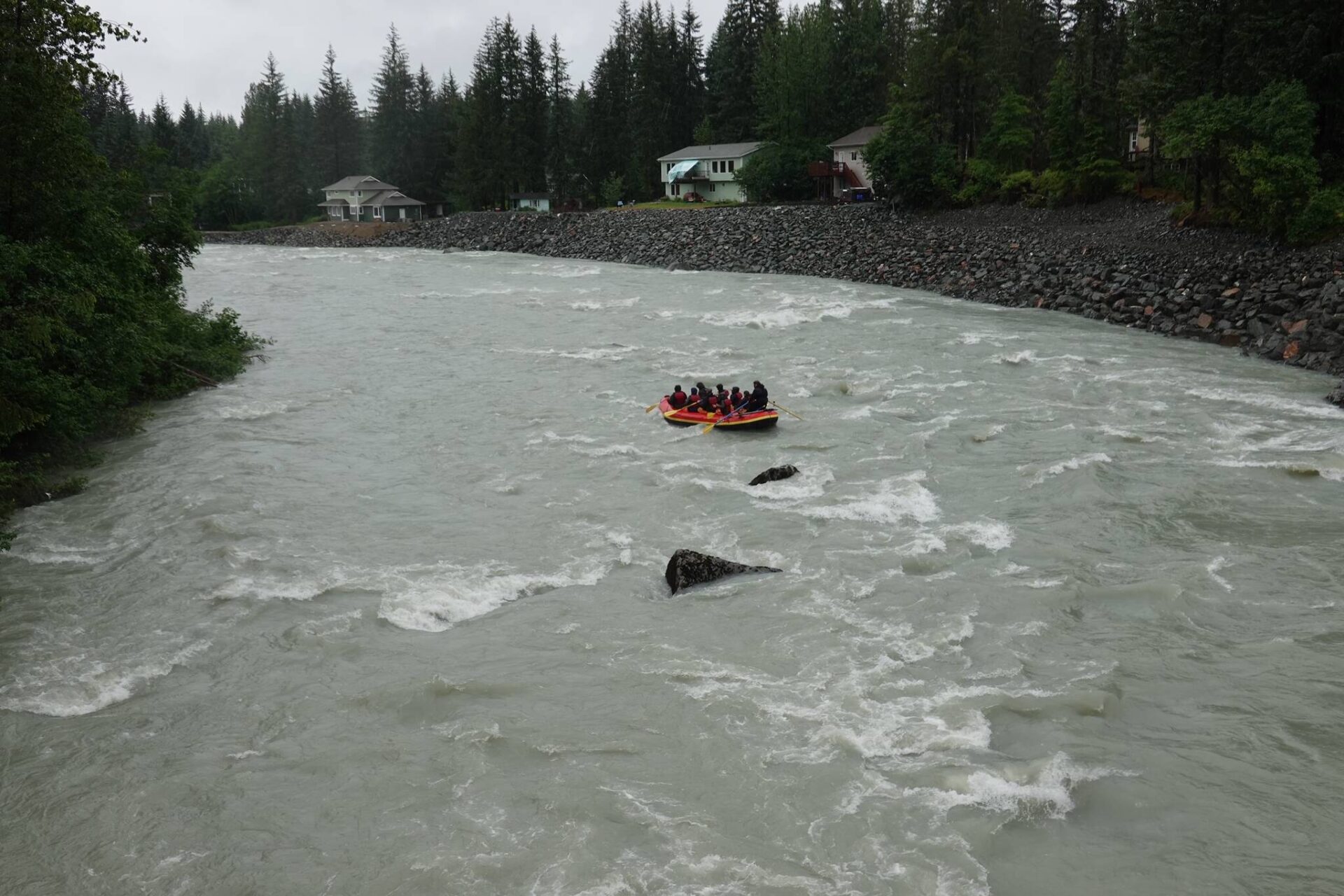 Landslide triggered by heavy rain damages apartment building on ...