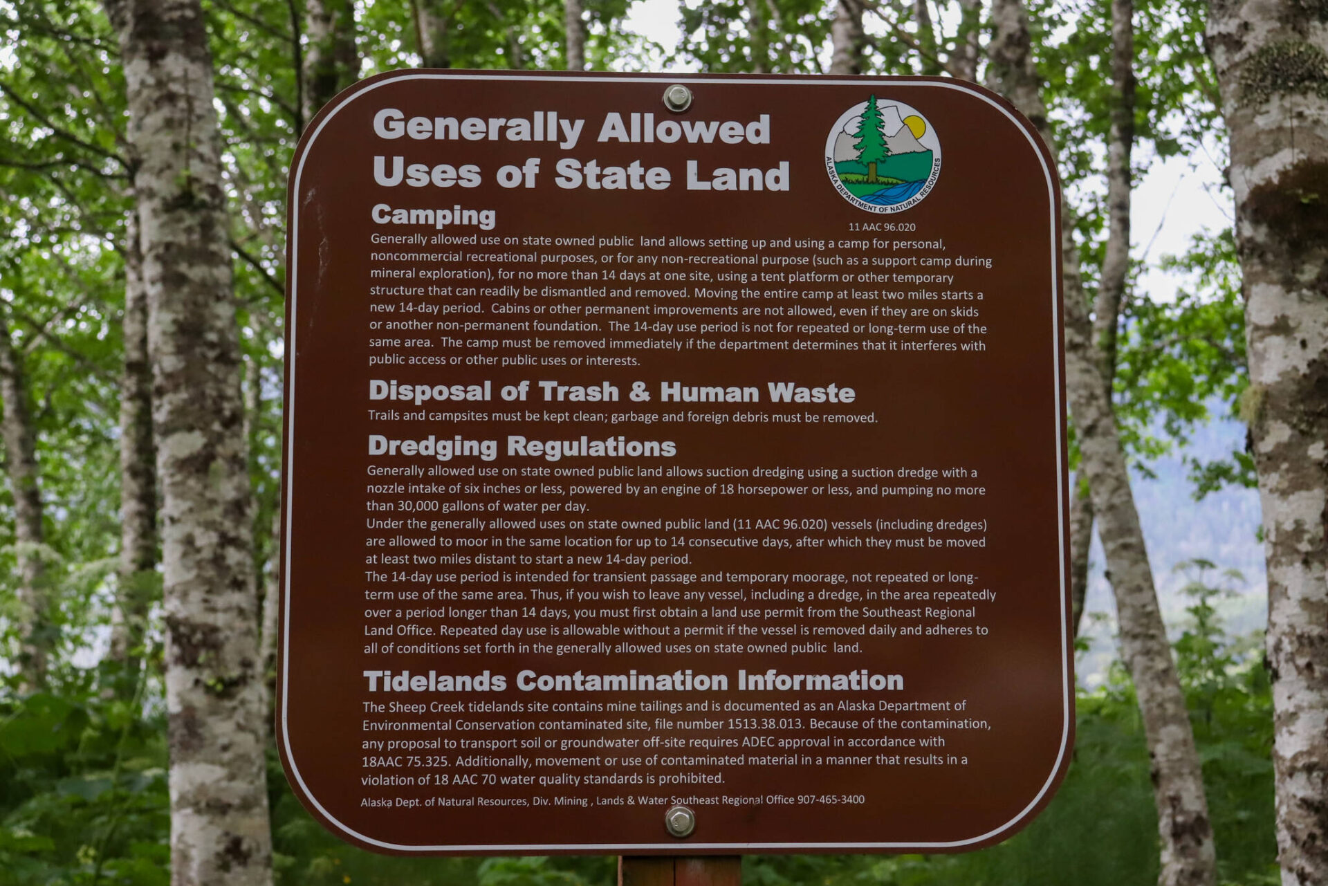 Juneau was built on mining. Can recreational mining at Sheep Creek ...