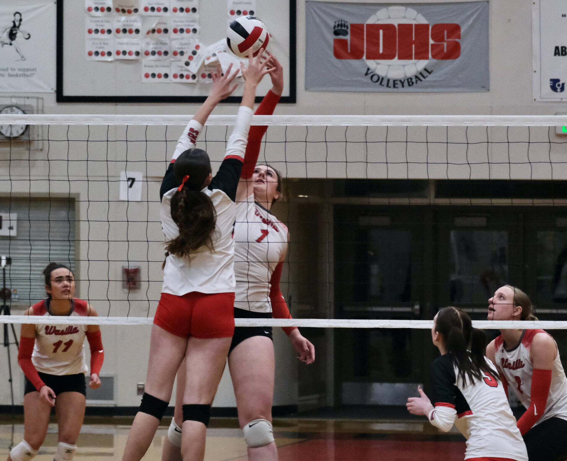 JDHS volleyball team celebrates seniors, but falls to Wasilla in ...