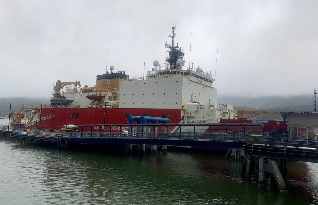 Coast Guard icebreaker Healy stops in Juneau amidst fervor about ...
