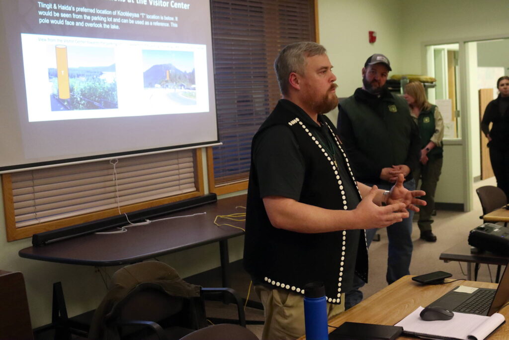 Proposed totem poles at Mendenhall Glacier Visitor Center get icy ...