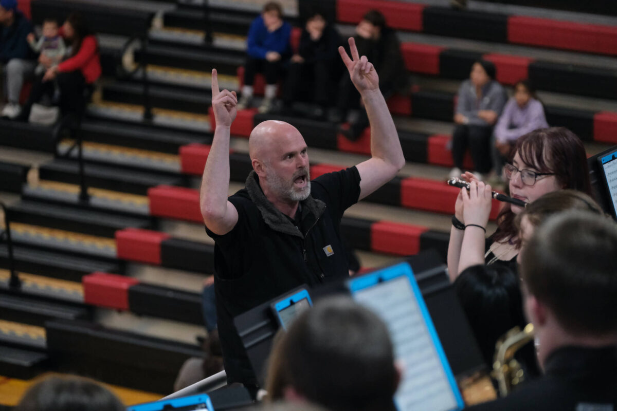 JDHS pep band takes its beat to a new level of size and sound | Juneau ...