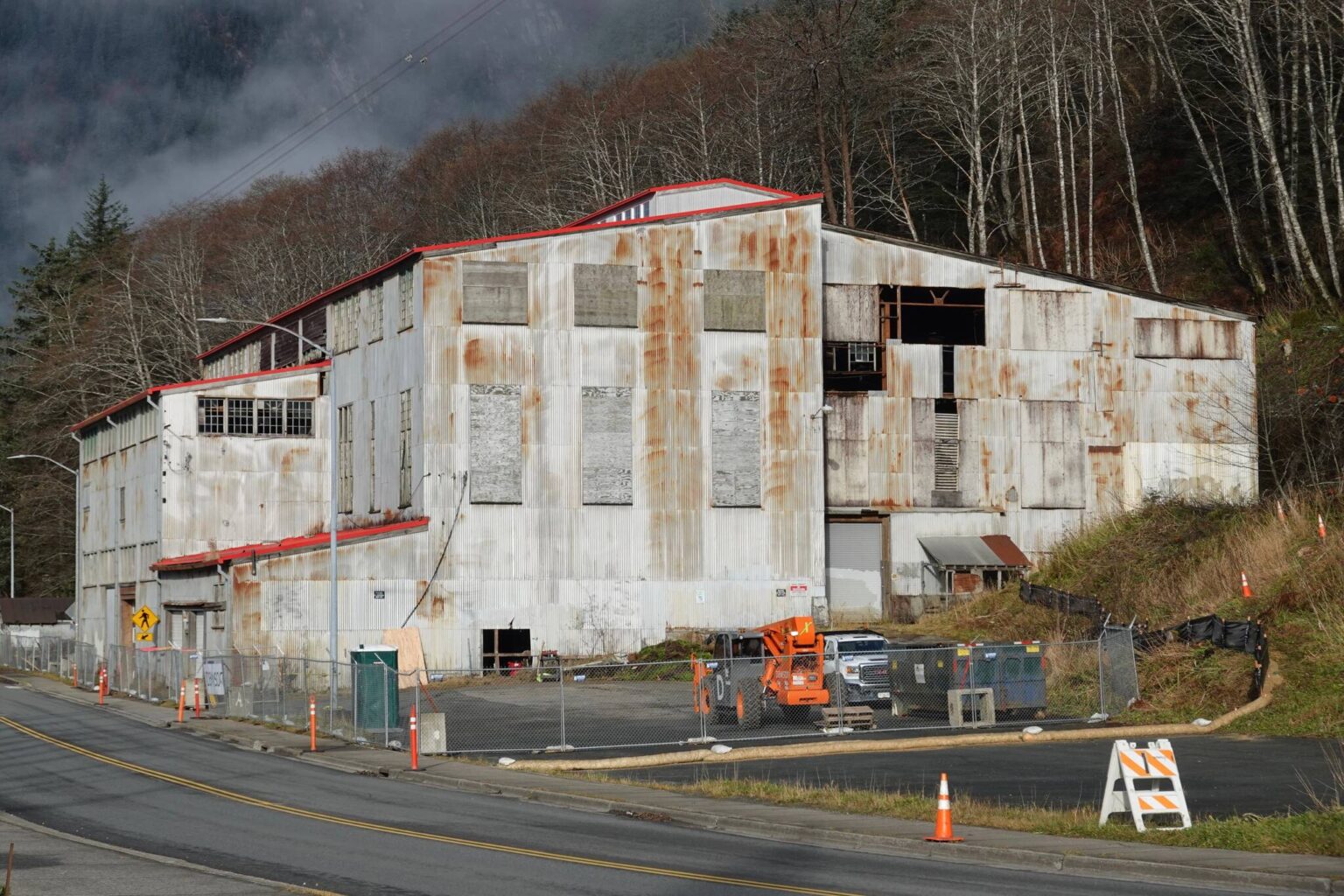 Going, going…gone: A historic AJ Mine building disappears | Juneau Empire