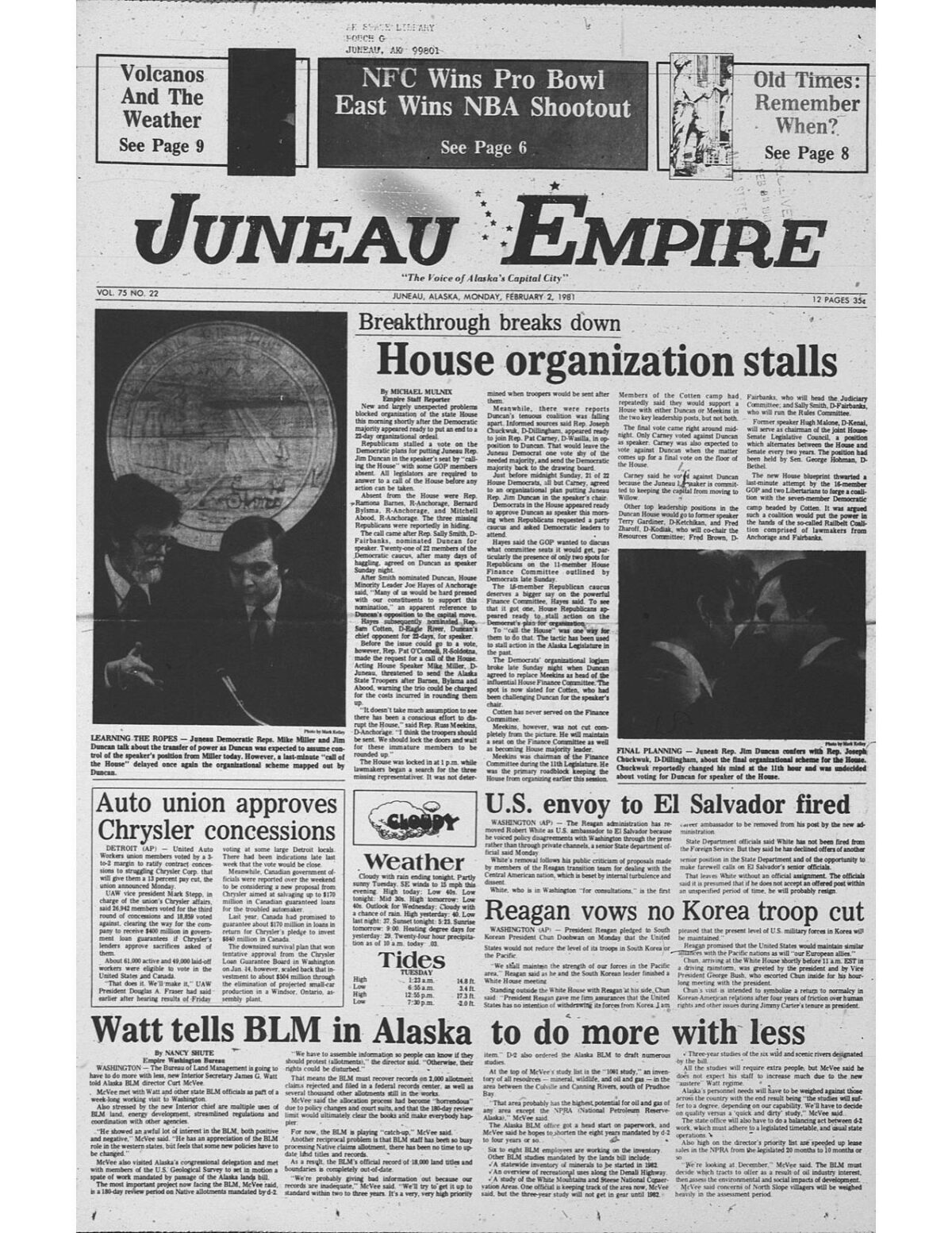 Former longtime Juneau lawmaker Jim Duncan reenters the political ...