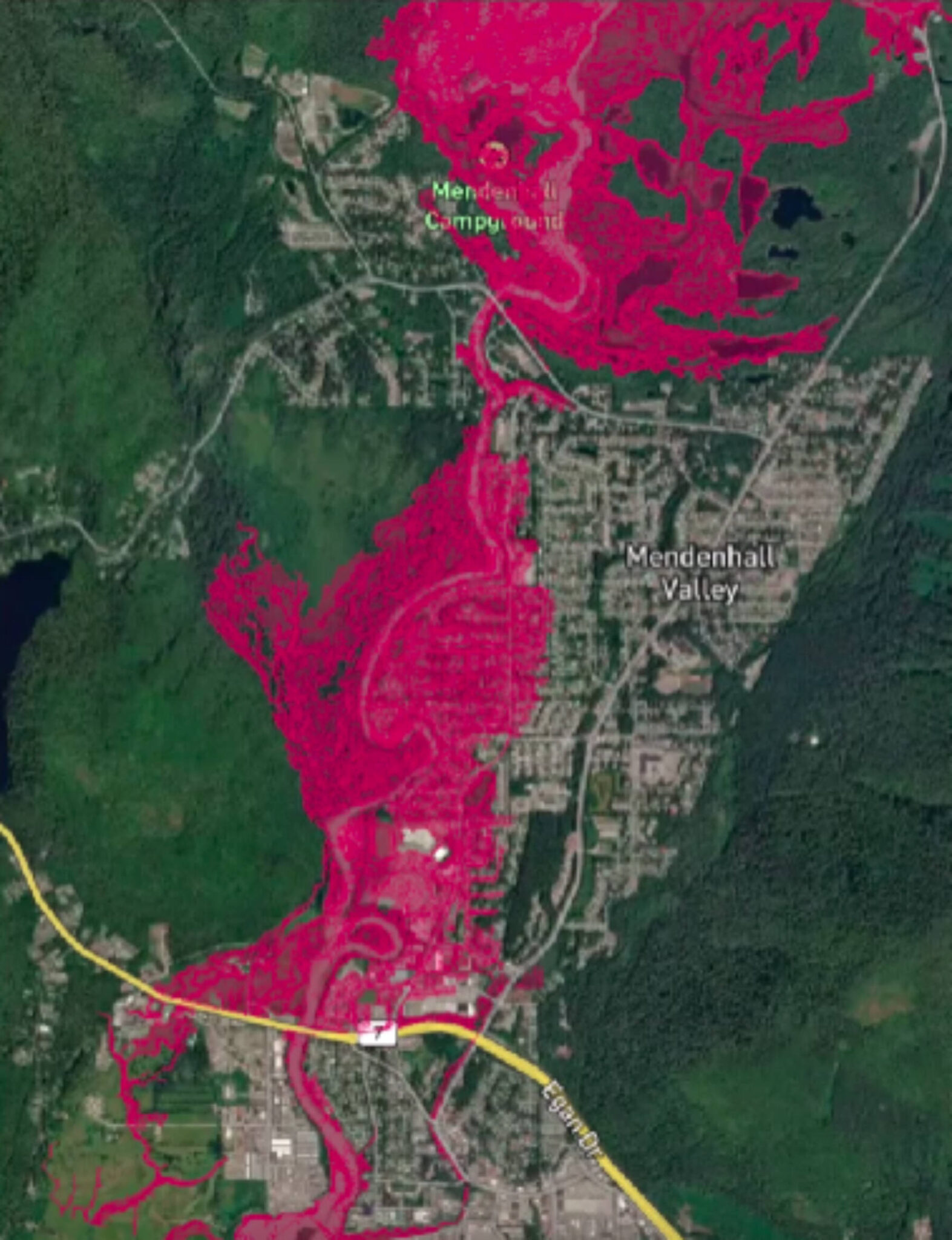 Update: Mendenhall River crests, levels now falling | Juneau Empire