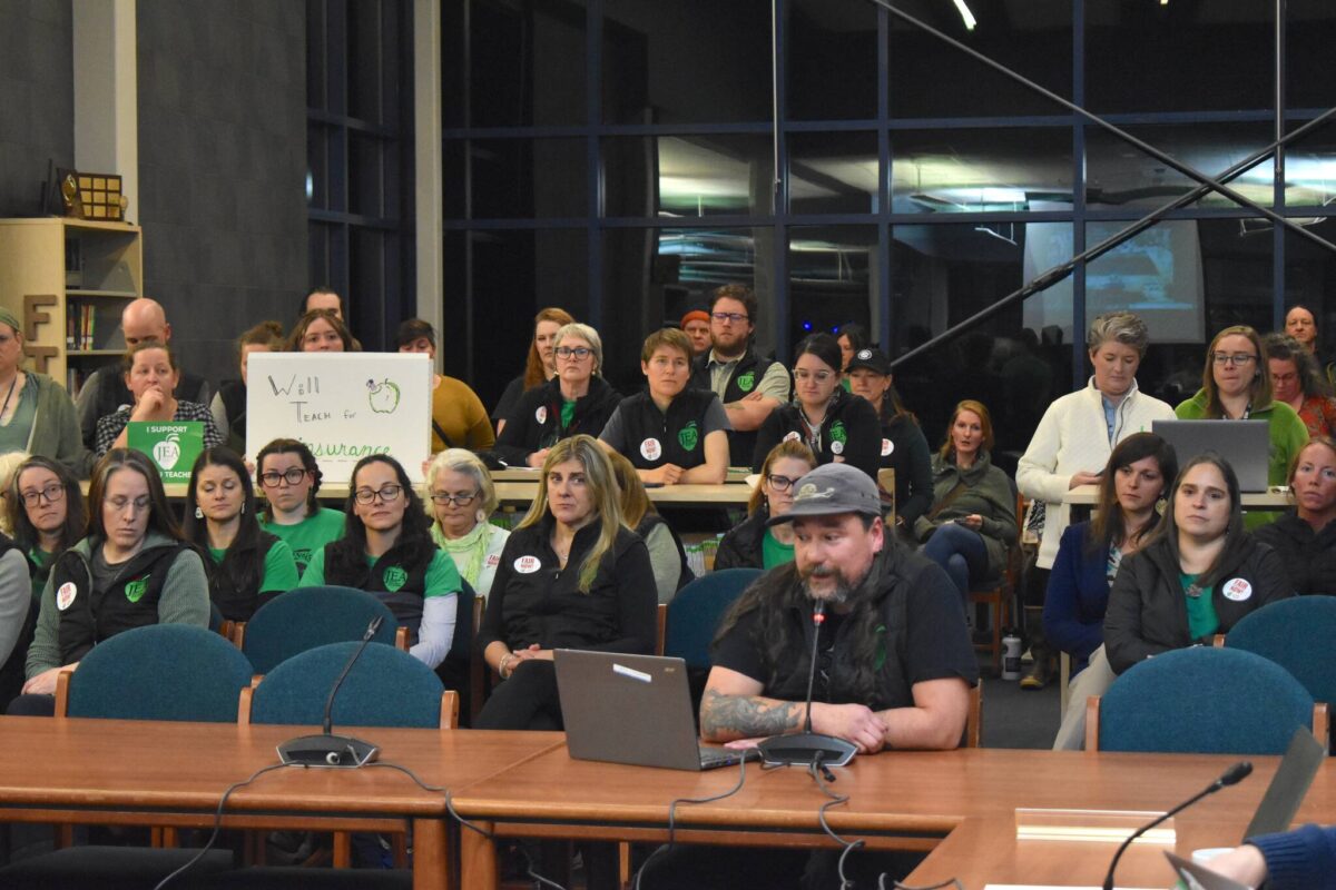 Juneau School District initiates arbitration. The teacher’s union ...