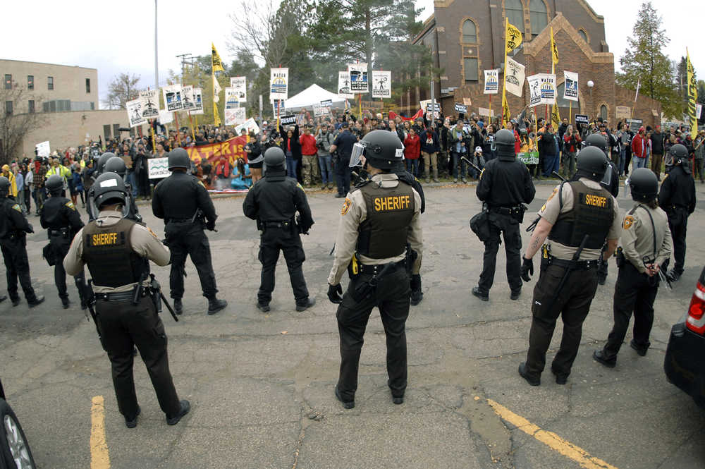 ‘Democracy Now’ reporter to plead not guilty to riot charge | Juneau Empire